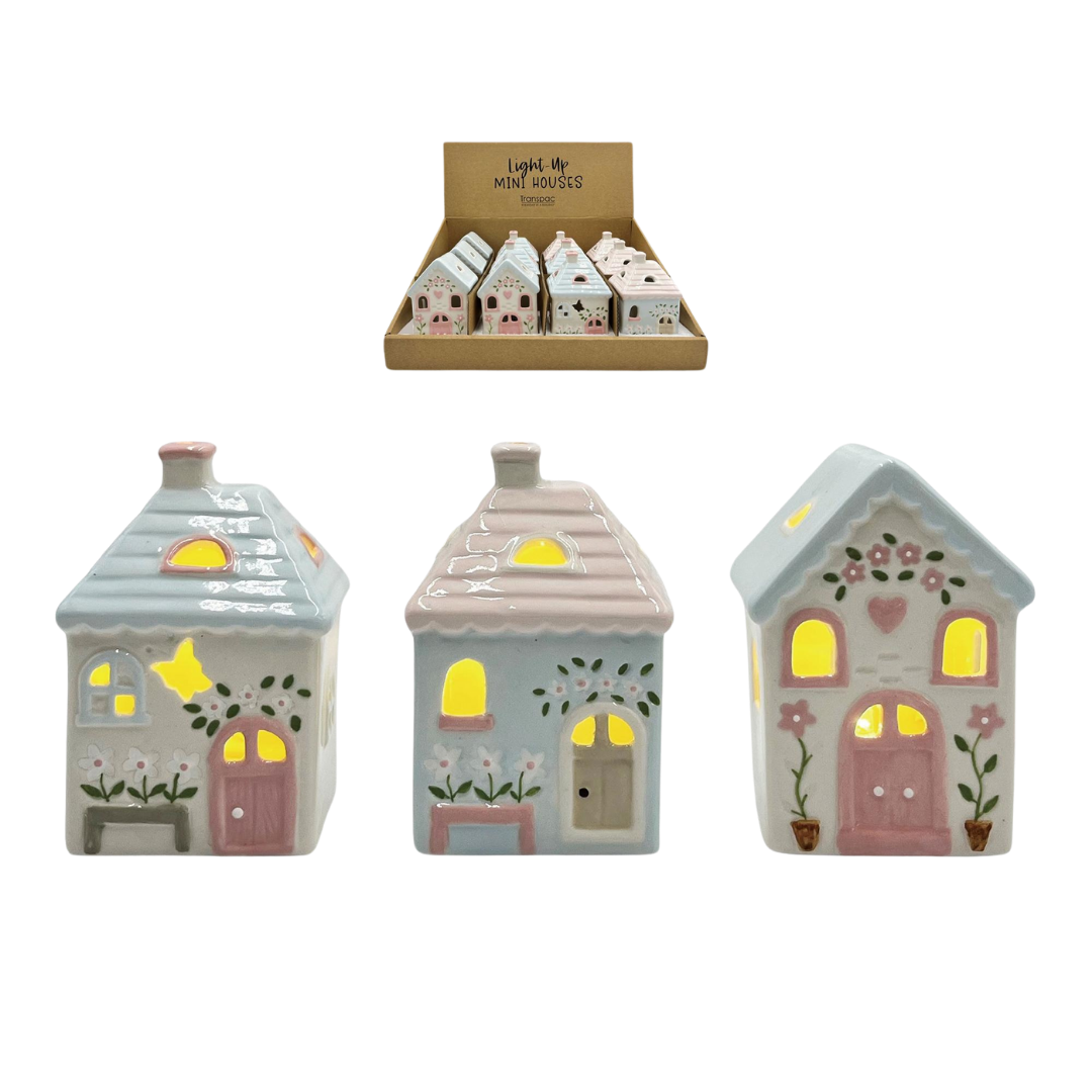 Mini Light Up Houses | The Secret Garden